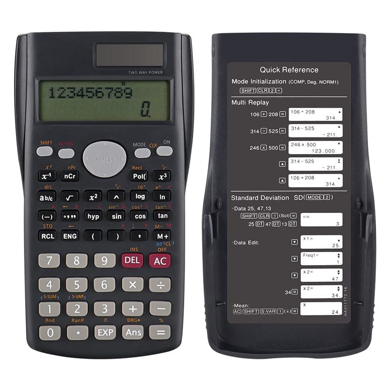 Scientific Calculator, Engineering Scientific Calculator for Secondary ...