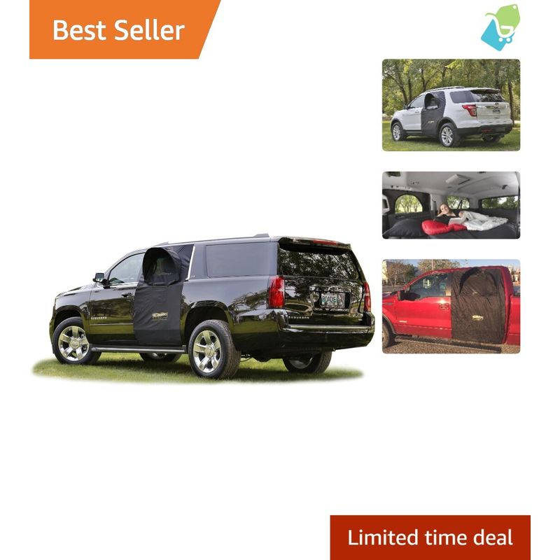 Easy Install Overnighter SUV Window Bug Screen - 48"W X 61"H for ...