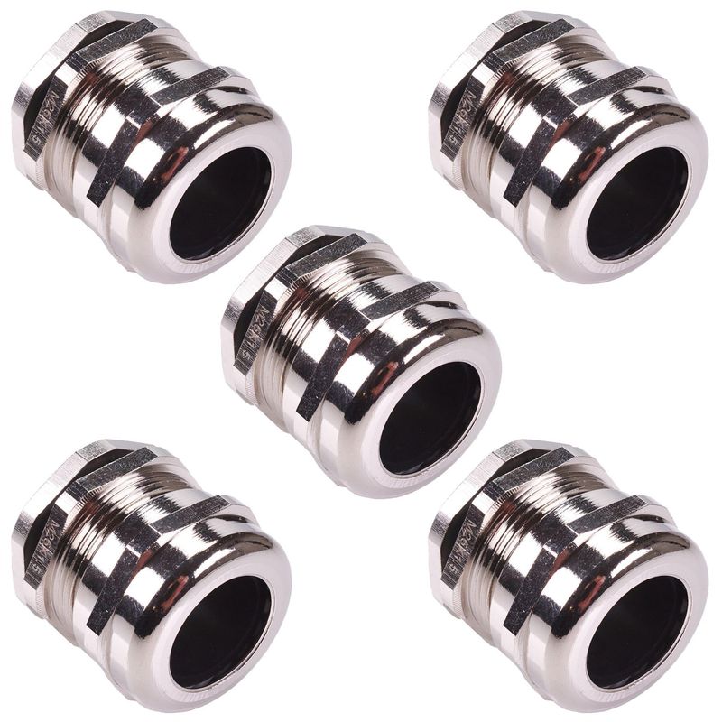 M25 Brass Dome Cable Glad IP68 Wiring Connecting (Pack of 5) - Online ...