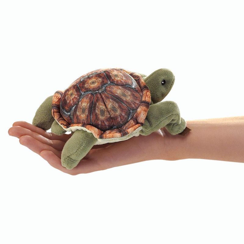 Folkmanis Mini Tortoise Finger Puppet, Multicolor - Online Marketplace ...
