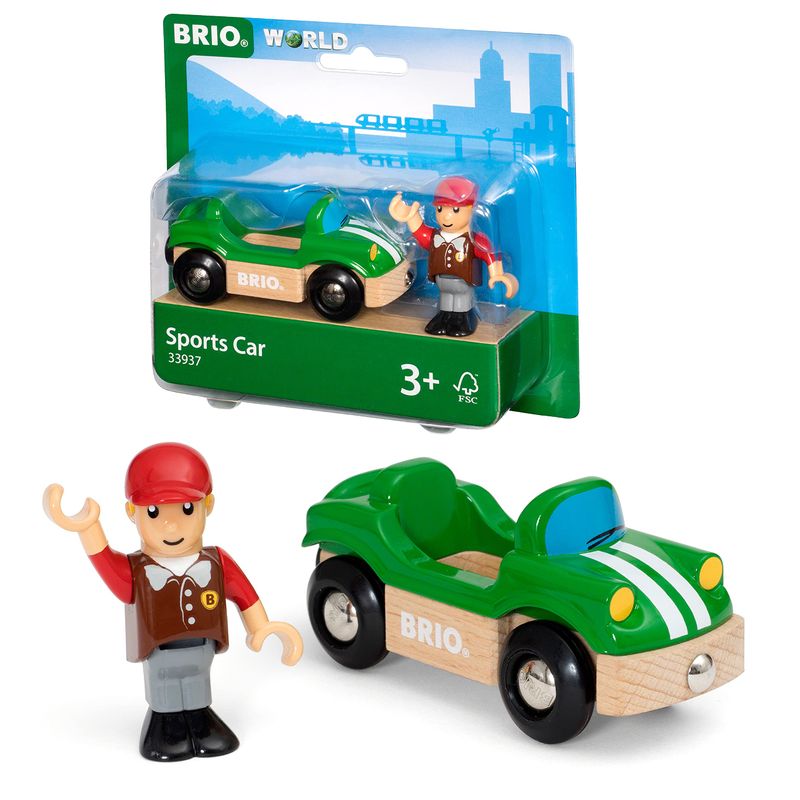 BRIO World - Sports Car for Kids Age 3 Years Up - Compatible with all ...