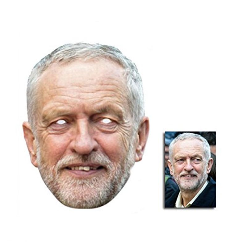 BundleZ-4-FanZ Mask Pack - Jermey Corbyn Single 2D Card Party Mask ...