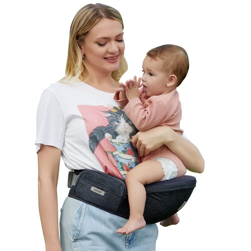 Baby Hip Carrier,Baby Carrier Hip Seat Waist for Baby with Adjustable ...