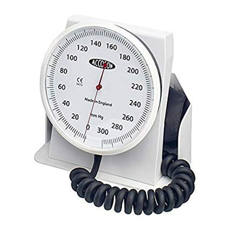 Accoson AC0332A Desk Version Aneroid Sphygmomanometer, 6" - Online ...