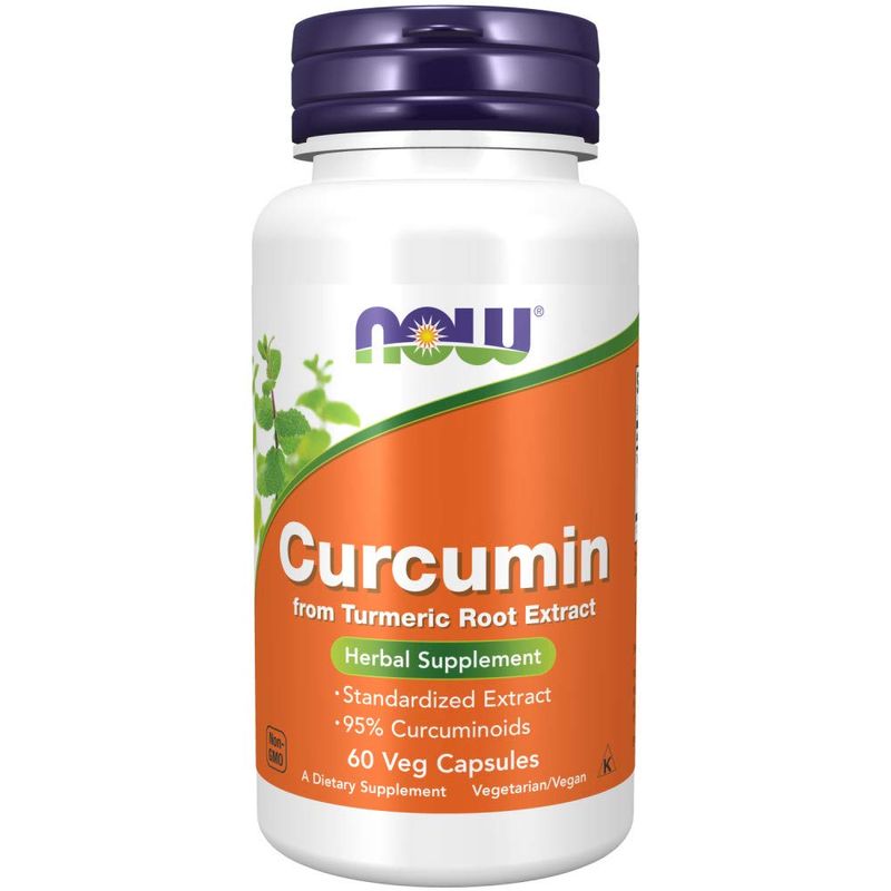 Now Foods, Curcumin Extract 95, 60 Veg Capsules - EveryMarket