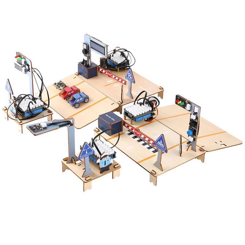 ACEBOTT ESP32 STEM Smart School Intelligent Transportation Kit ...