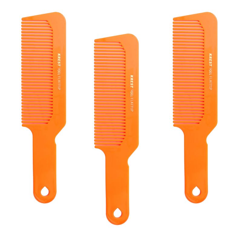 Hair Comb 8-3/4 Flattop Hair Cutting Comb. Barbers Hairdresser Comb ...