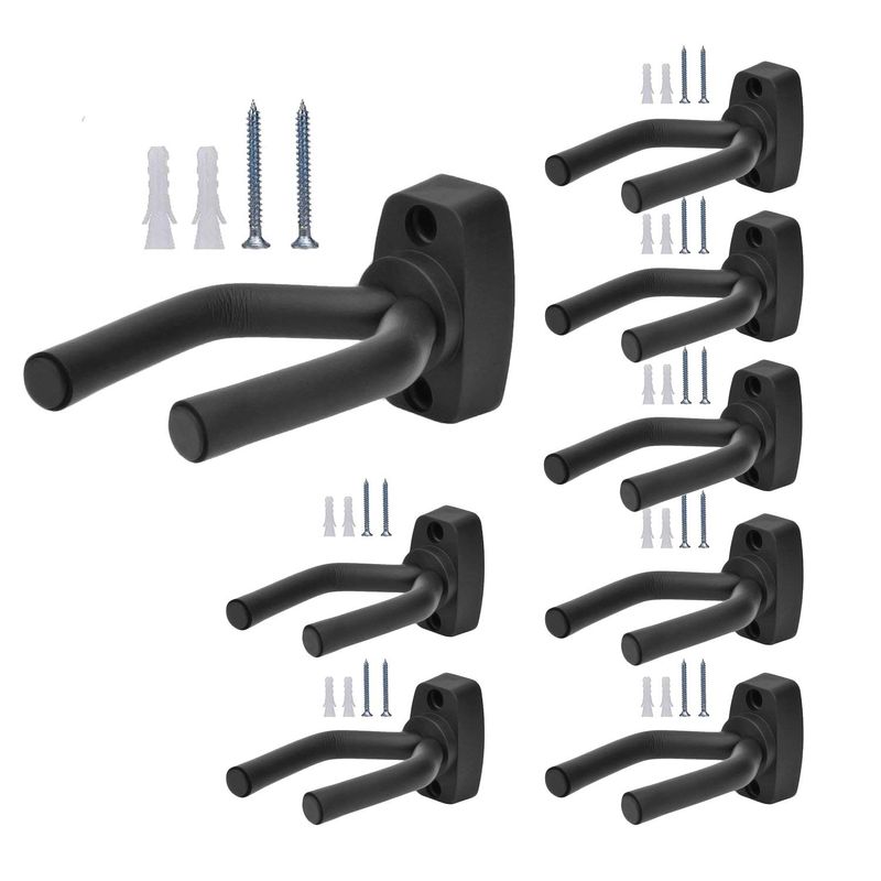 8 Packs Gun Racks Wall Mount Hanger Hook Holder Gun Storage Display for ...