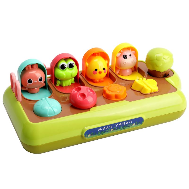 Baby Pop Up Toy, Educational Fun with Cute Animals for Toddlers (Zoo ...