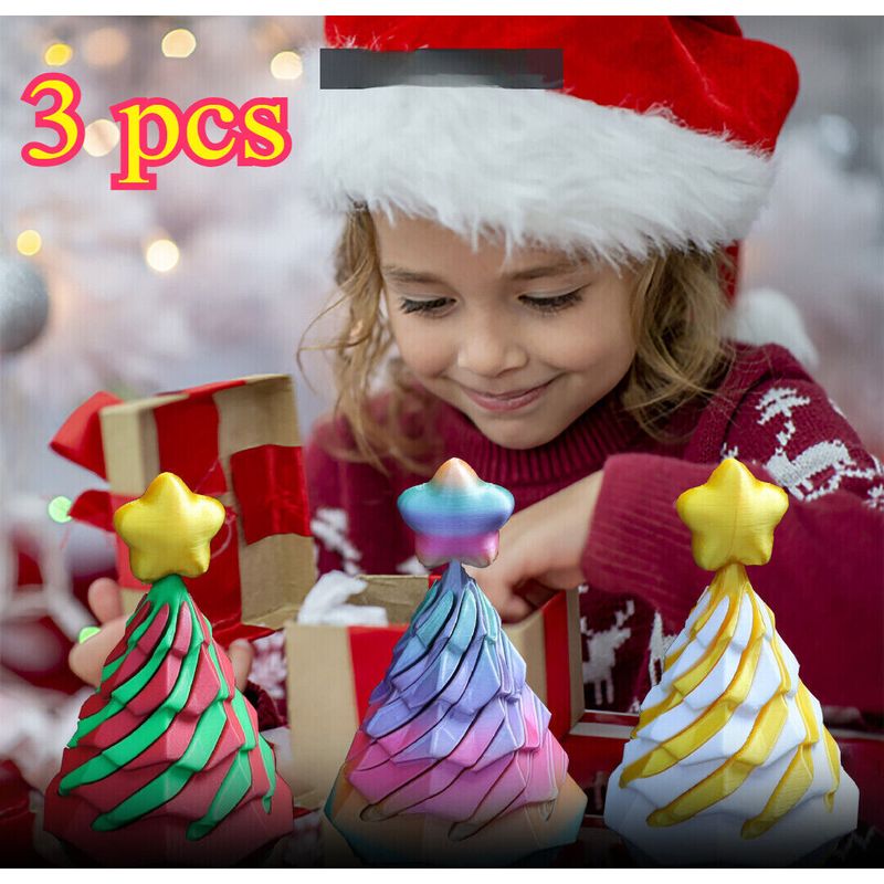 3x Impossible Pyramid Passthrough Sculpture,Helix Screw Fidget Toy ...