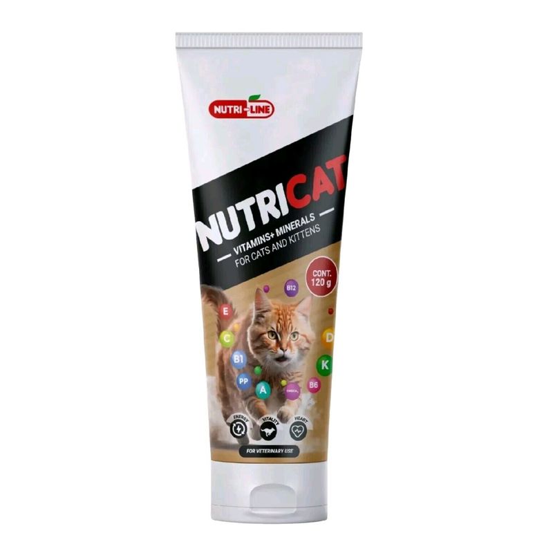 Nutri Cat Vitamins and Nutritional Gel for Cats Omega 3(Nutri-Cal) 4.25oz - Online Marketplace ...