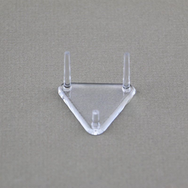 OnFireGuy Mineral Fossil Geode Display Stand 1.5" Triangle with Half ...