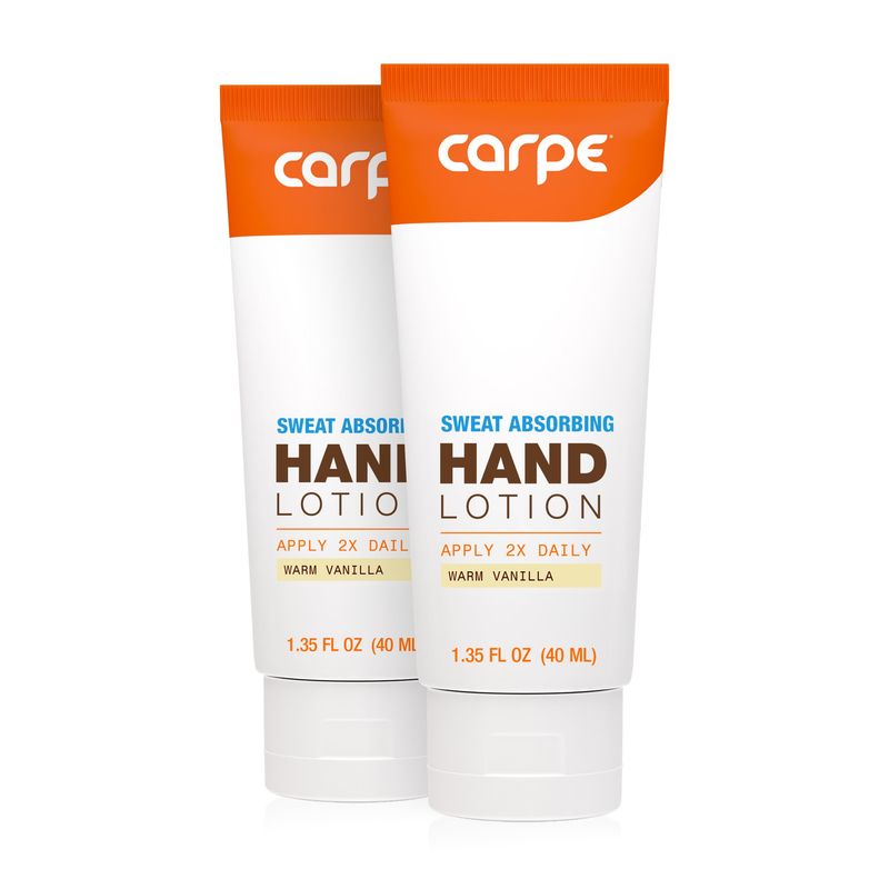 Carpe Antiperspirant Hand Lotion (Pack of 2) A dermatologist ...