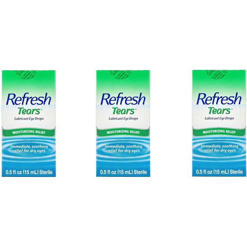 Refresh Tears Lubricant Eye Drop 15ml *** 3 Pack *** - Online ...