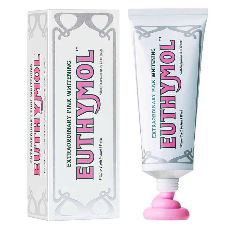 EUTHYMOL Whitening Toothpaste (3.7fl oz) - Stain Removal in 2 Weeks ...