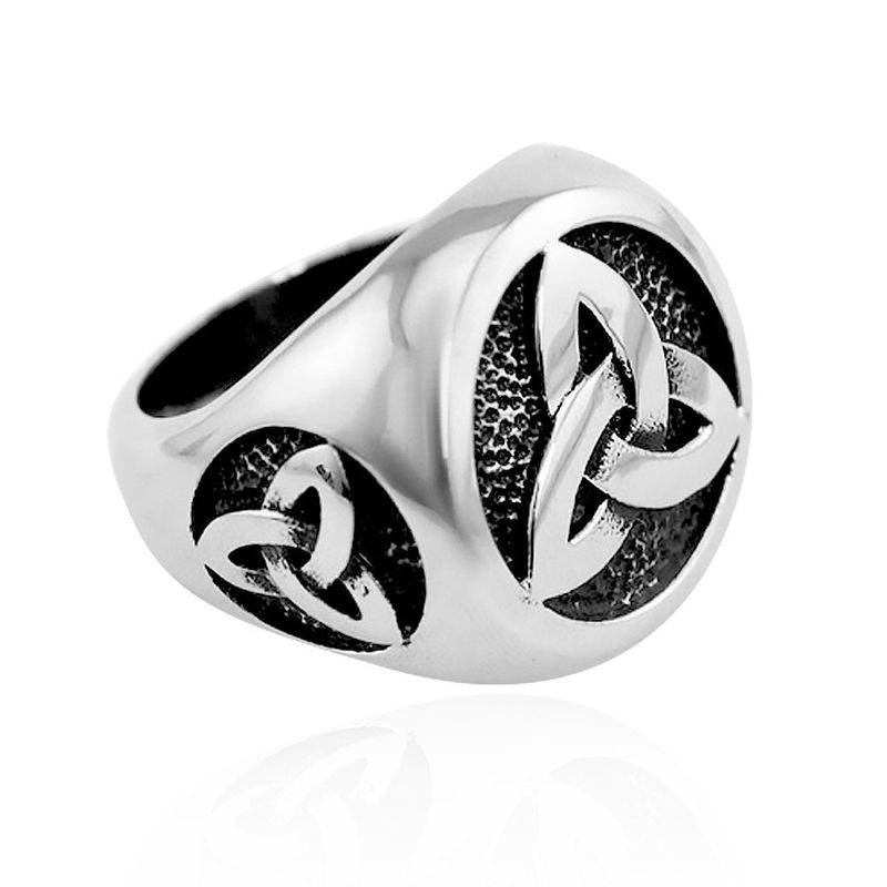Autiga Freimaurer Ring Herren Edelstahl Keltischer Knoten Masonic ...