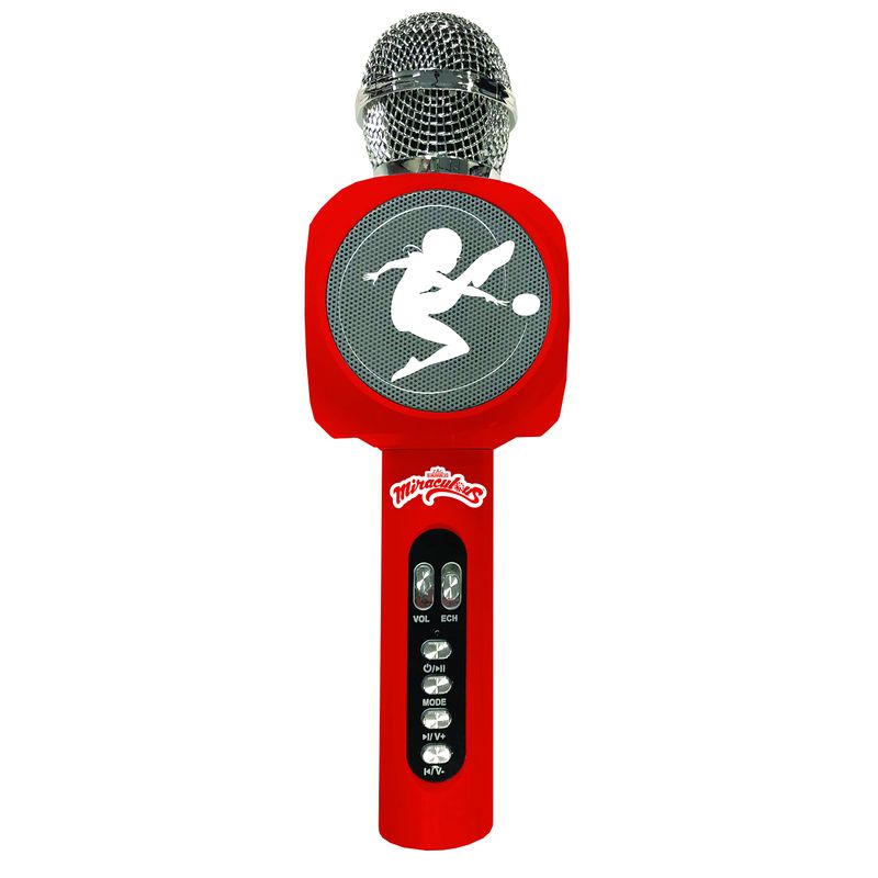 Lexibook, Miraculous Ladybug Cat Noir, Wireless Microphone with speaker ...