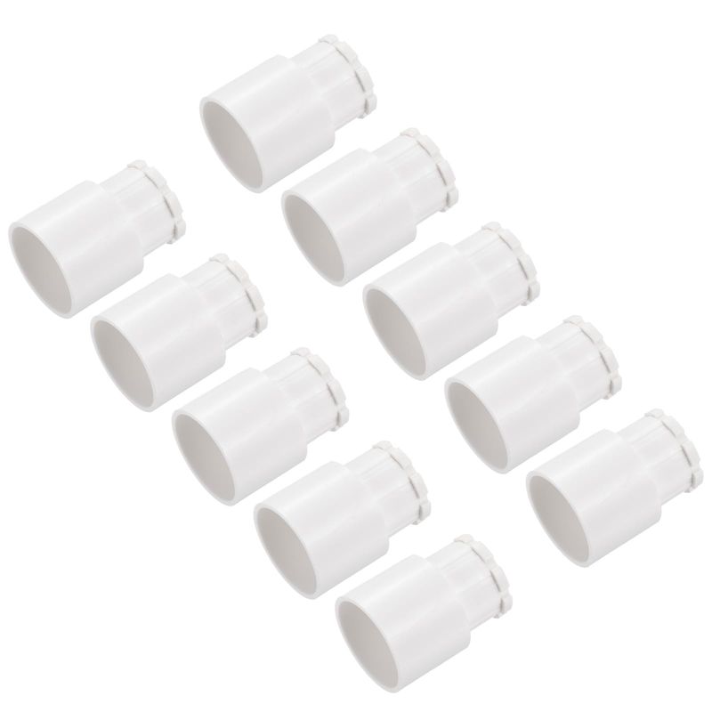 sourcing map Conduit Adaptor Male PVC Lock Nut Pipe Clamps 25 mm Seal ...