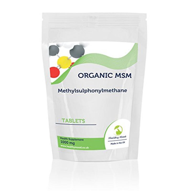 MSM Methylsulphonylmethane 1000mg 180 Tablets for All bodily Systems ...