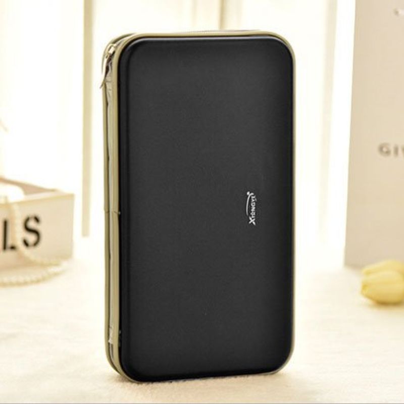 Portable Cd Wallet, Yeqoo 80 Disc DVD VCD DJ Storage Album Bag Hard Box ...
