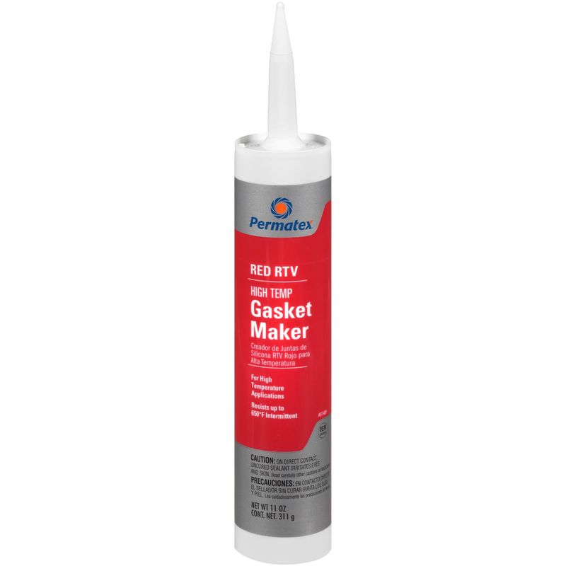 Permatex 81409 High-Temp Red RTV Silicone Gasket, 11 oz. - Online ...