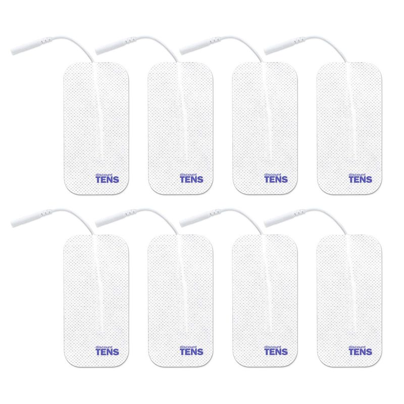 TENS Electrodes, Value Wired Replacement Pads for TENS Units, 8 TENS ...