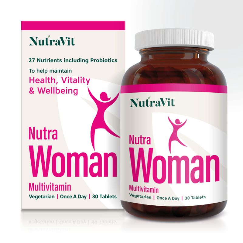 NUTRAWOMAN - Womens Multivitamins | Womens Vitamins - 30 Tablets - 27 ...