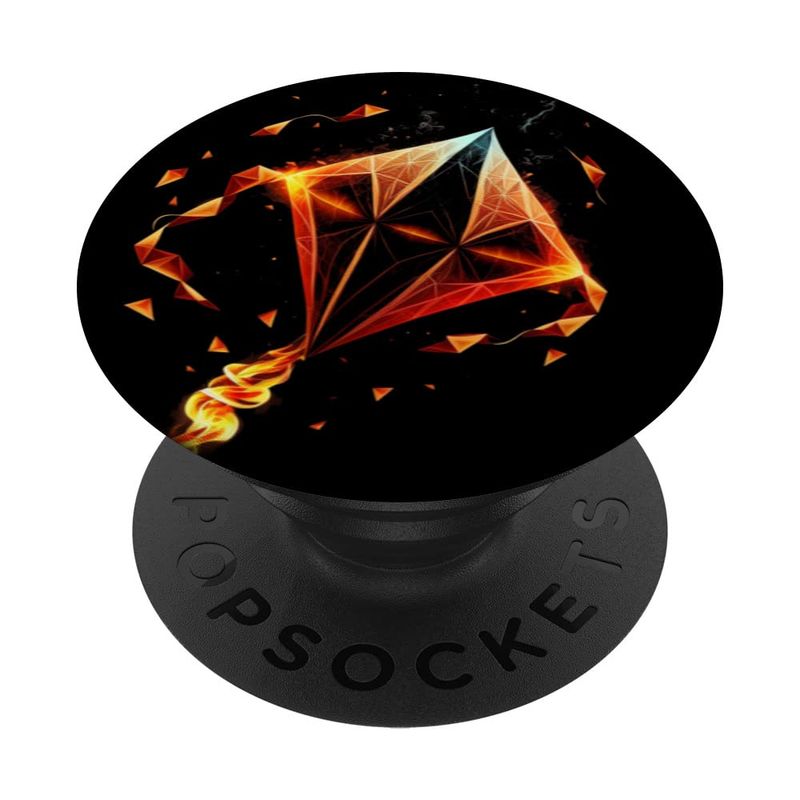 Retro Dragon Fire Harness Dragon Kite Climbing Stunt Kite PopSockets ...