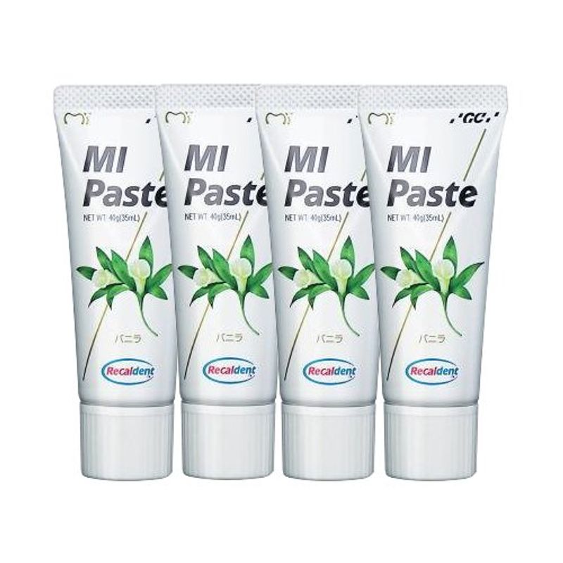 GC Dental MI Paste 40g x 4 Bottles (Vanilla) - Online Marketplace ...