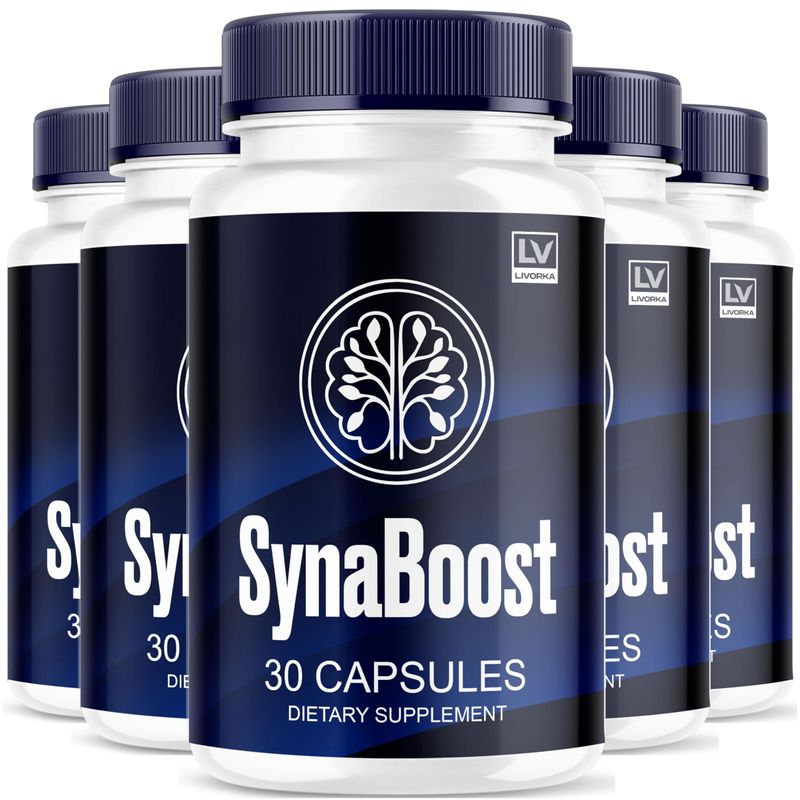 (5 Pack) Synaboost, Syna Boost, Synaboost Capsules, Synaboost Brain ...