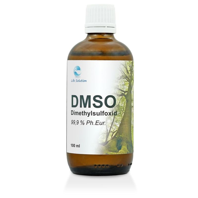 Life Solution - DMSO Dimethyl Sulfoxide 99.9% - Pharmaceutical Purity ...