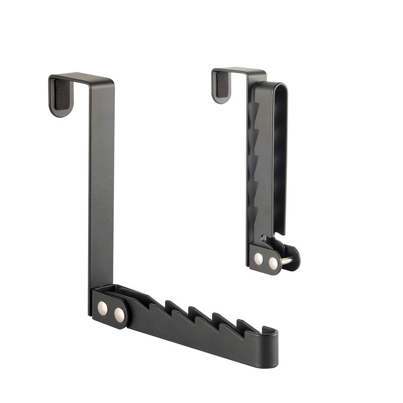 TASEVO Over The Door Clothes Drying Rack, 2 Pack All Metal Over Door ...