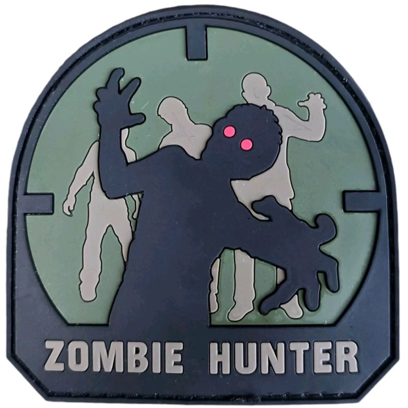 MSM ZOMBIE HUNTER MILSPEC MONKEY FOREST TACTICAL MILITARY ARMY PVC HOOK ...