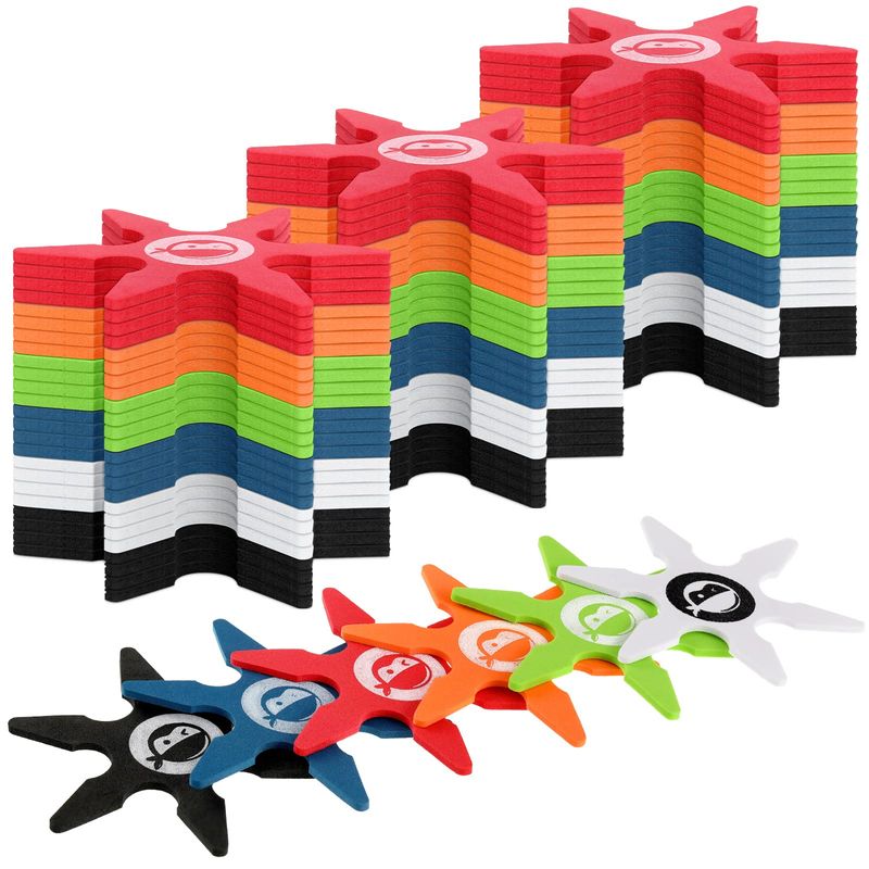 Ninja Foam Star Toys Small Throwing Foam Stars Foam Throwing Toys Ninja ...