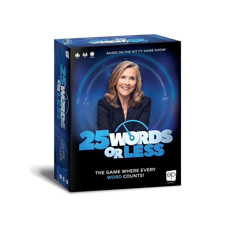 USAOPOLY 25 Words or Less | Fast-Paced Word/Friends & Family Board Game ...
