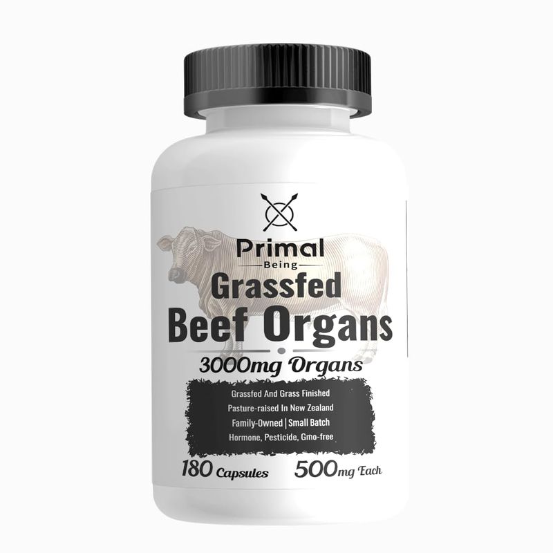 Primal Being Grassfed Beef Organ Complex - Liver, Heart, Pancreas ...