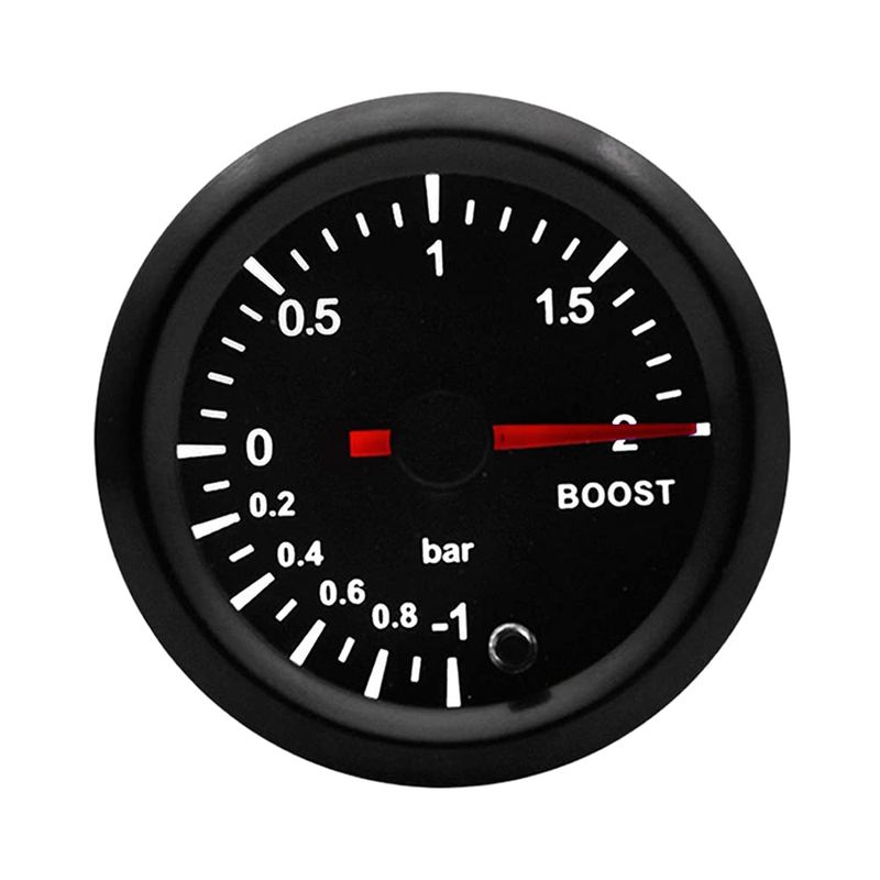 Supmico Universal Car Truck 52mm Pointer Turbo Boost Gauge Meter Kit ...