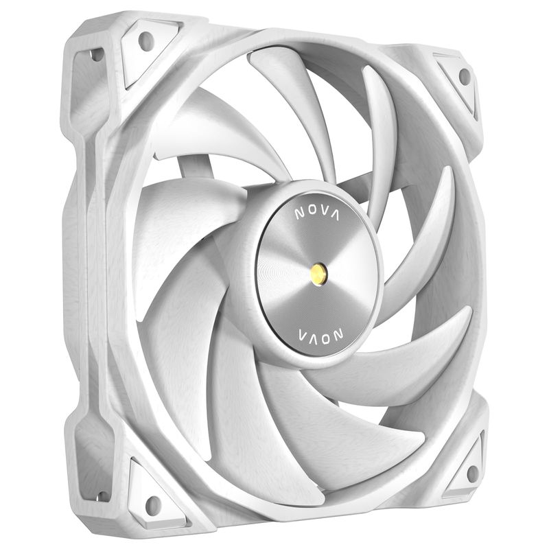 Antec Nova 120 White, PWM PC Fan, White 120mm Fan, Premium High-Performance Fan, PWM Case Fan, 3 ...