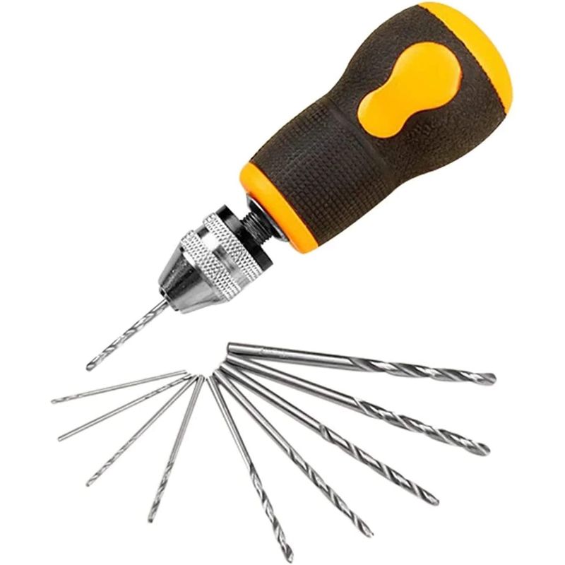 Hand Drill, Pin Vice, Twist Drill, Drill Set, Hand Crank Drill, Craft ...
