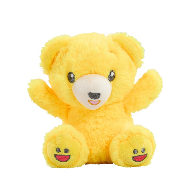 Mood Bears® Happy Bear (Mini) – Soft Yellow Teddy Bear for Kids ...