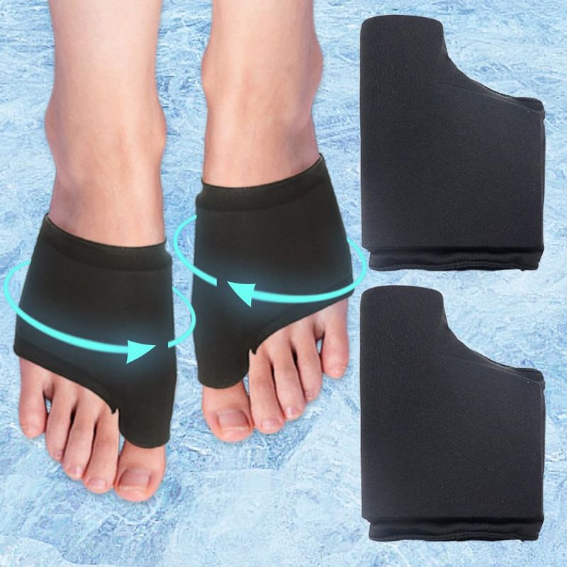 Forefoot Toe Ice Pack, Bunion Ice Pack, Hot Cold Pack Ball of Foot Pain ...