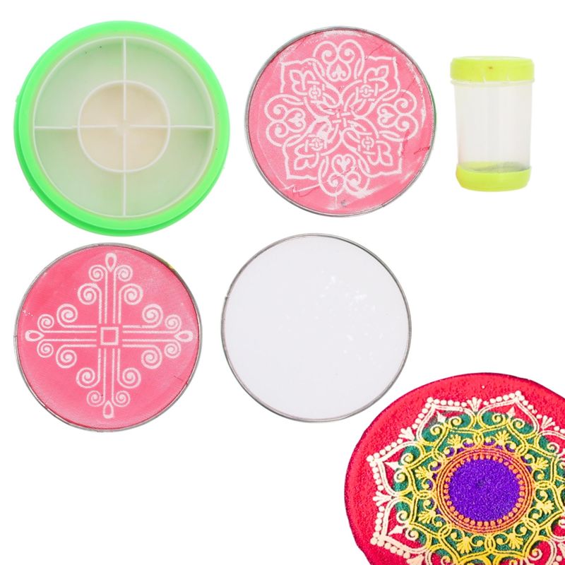 Rangoli Stencils Reusable Magic Rangoli Making Kit Diwali Decorations ...