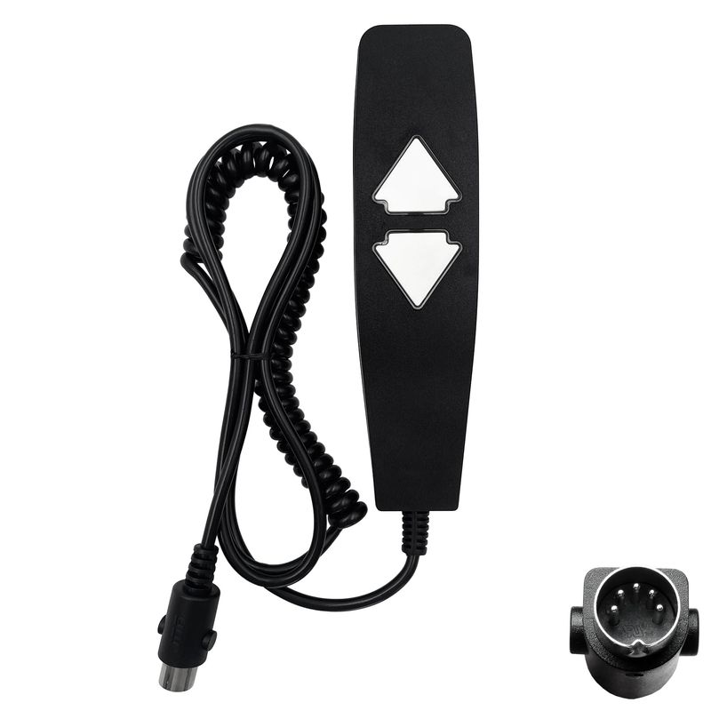 Dlfeue 2 Button 5 Pin Remote with USB A C Ports and Backlight for Lift ...