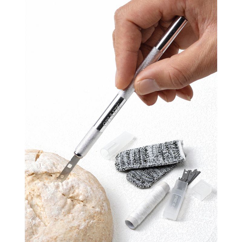 Opulere Bread Lame Sourdough Dough Scoring Tool, Incredibly Sharp for ...