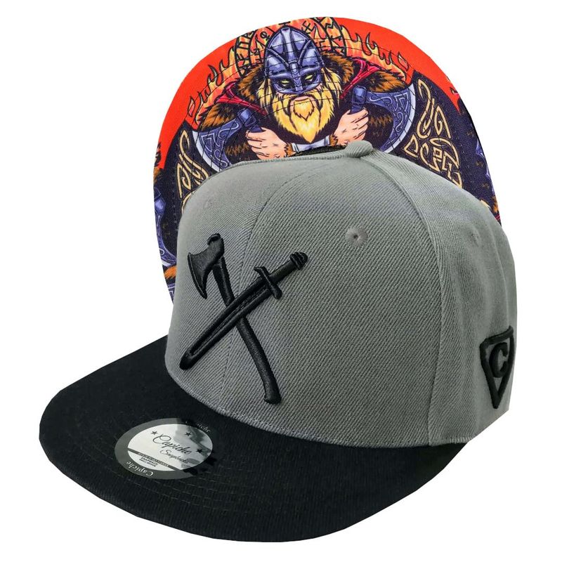 Capiche [99+ Designs] Wikinger Hut, The Viking, Snapback Cap ...