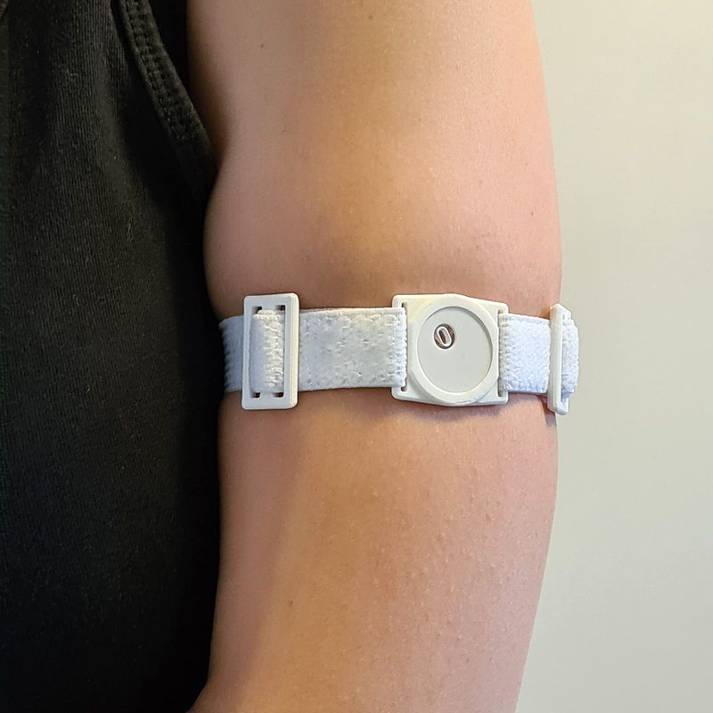 Freestyle Libre 3 Sensor Armband Holder White Protects Your Sensor ...