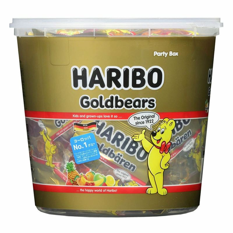HARIBO Mini Gold Bear Drum, 33.5 oz (1000 g) - Online Marketplace ...