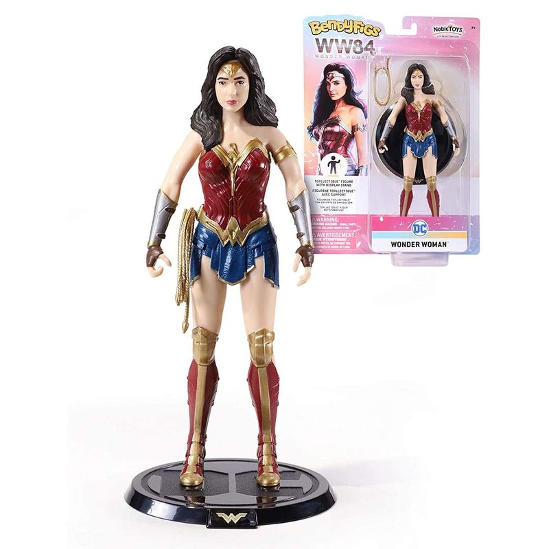 The Noble Collection DC Bendyfigs Wonder Woman - Officially Licensed 7 ...