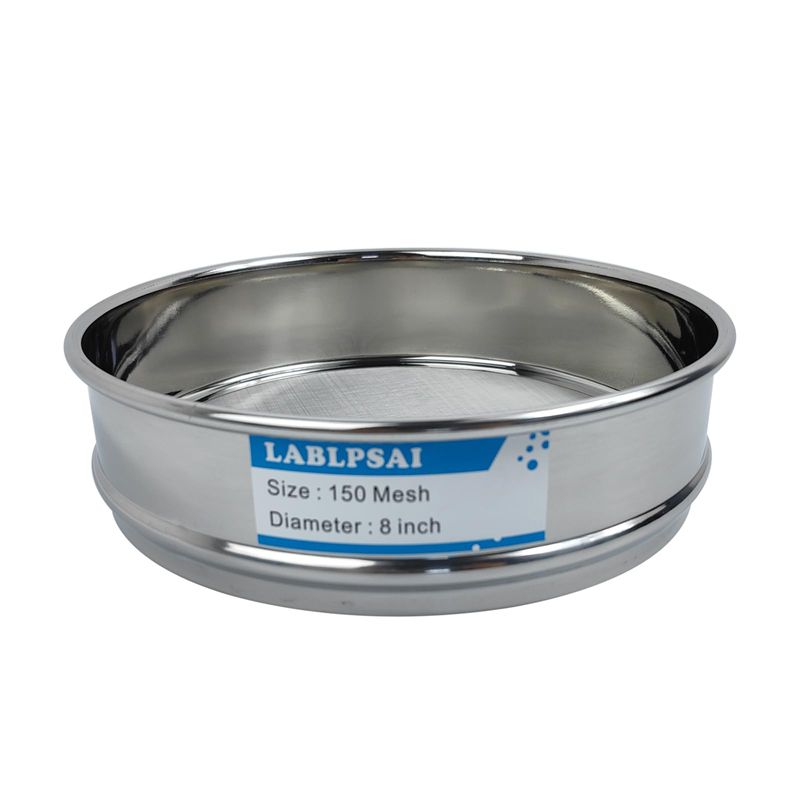 LABLPSAI 150 Mesh Lab Sieves 8" Diameter 304 Stainless Steel Wire Cloth ...