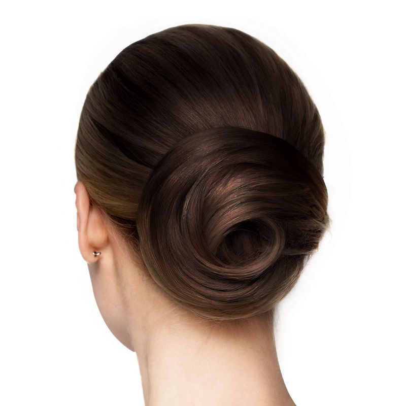 Perfect Bun Maker for Hair,Fake Hair Buns, Hair Bun Donut Mesh with ...